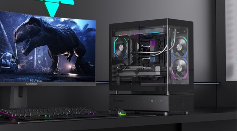 GameMax unveils N80 panoramic dual-chamber chassis - Saudi Tech Post