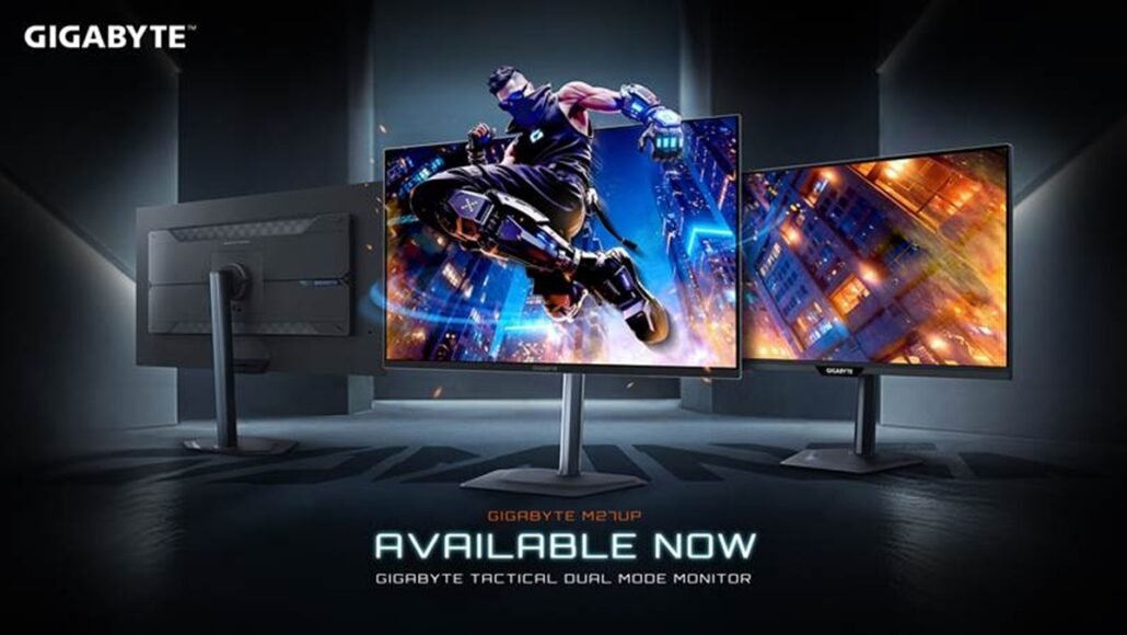 GIGABYTE launches new Tactical Dual-Mode gaming monitor - Saudi Tech Post