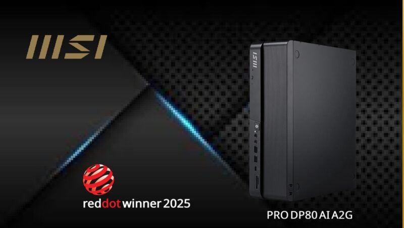 MSI Introduces PRO DP80 AI A2G Small Form Factor Desktop PC - Saudi ...